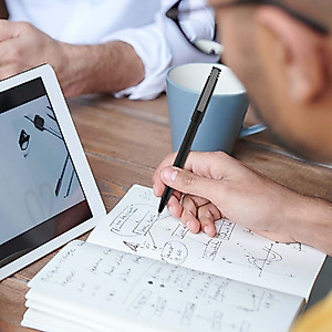 uni-ball Roller Rollerball Pens Fine Point Micro Tip, 0.5mm, Black, 12 Pack