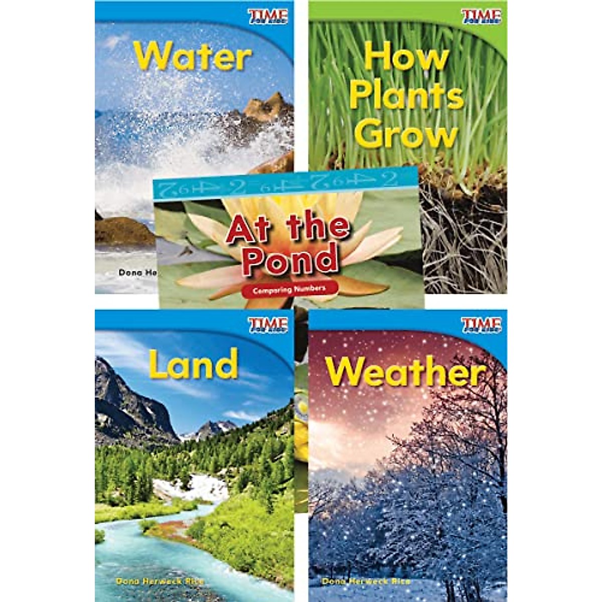 Teacher Created Materials - Classroom Library Collections: Earth's Ecosystems - 5 Book Set - Grades Prek-K - Guided Reading Level A - E