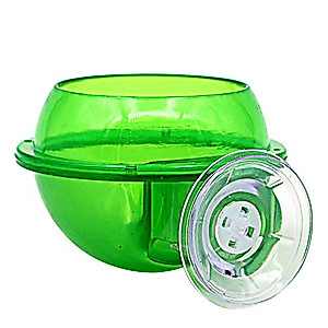 MACGOAL 3 Pieces of Reptile Suction Cup Feeder Chameleon Bowl Reptile Food and Water Bowl Dish Reptile Worm Dish Escape Proof, Suitable for Crested Gecko Tree Frog Chameleon Lizard Bearded Dragon