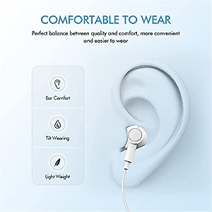 2 Pack with Apple Earbuds for iPhone Headphones Wired Earphones with Microphone【with Apple MFi Certified】 Noise Isolating Headsets for iPhone 13/12/SE/11/XR/XS/X/8/8 Plus/7/7Plus