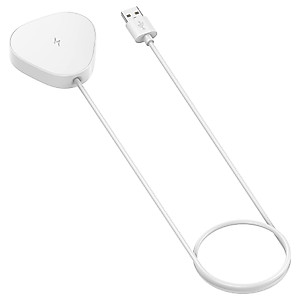Charger Dock Compatible with Sonos Roam/Roam SL, Portable Magnetic Speaker Charging Station USB Cable Cord Replacement for Sonos Roam Charger (White)