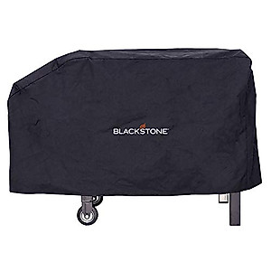 Blackstone 5003 28" Griddle Hard Cover, 28 Inch, Black & Griddle Cover (28 Inches) –Water Resistant, Weather Resistant Heavy Duty 600D Polyester Outdoor BBQ Grilling Cover - Black