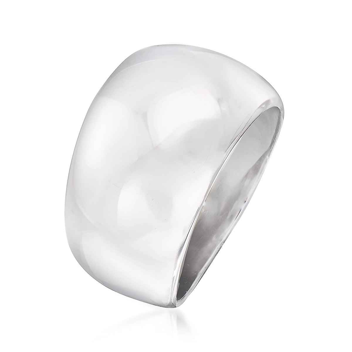 Ross-Simons Italian Sterling Silver Dome Ring. Size 6