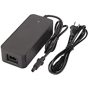 RidTianTek 53.5V 2A Charger for NIU KQi Air/KQi3/KQi3 Pro/KQi3 Max/KQi3 Sport/KQi2/KQi2 Pro, 46.8V Battery Charger for NIU Electric Scooter Accessories, Scooter Battery Power Adapter Fast Charger