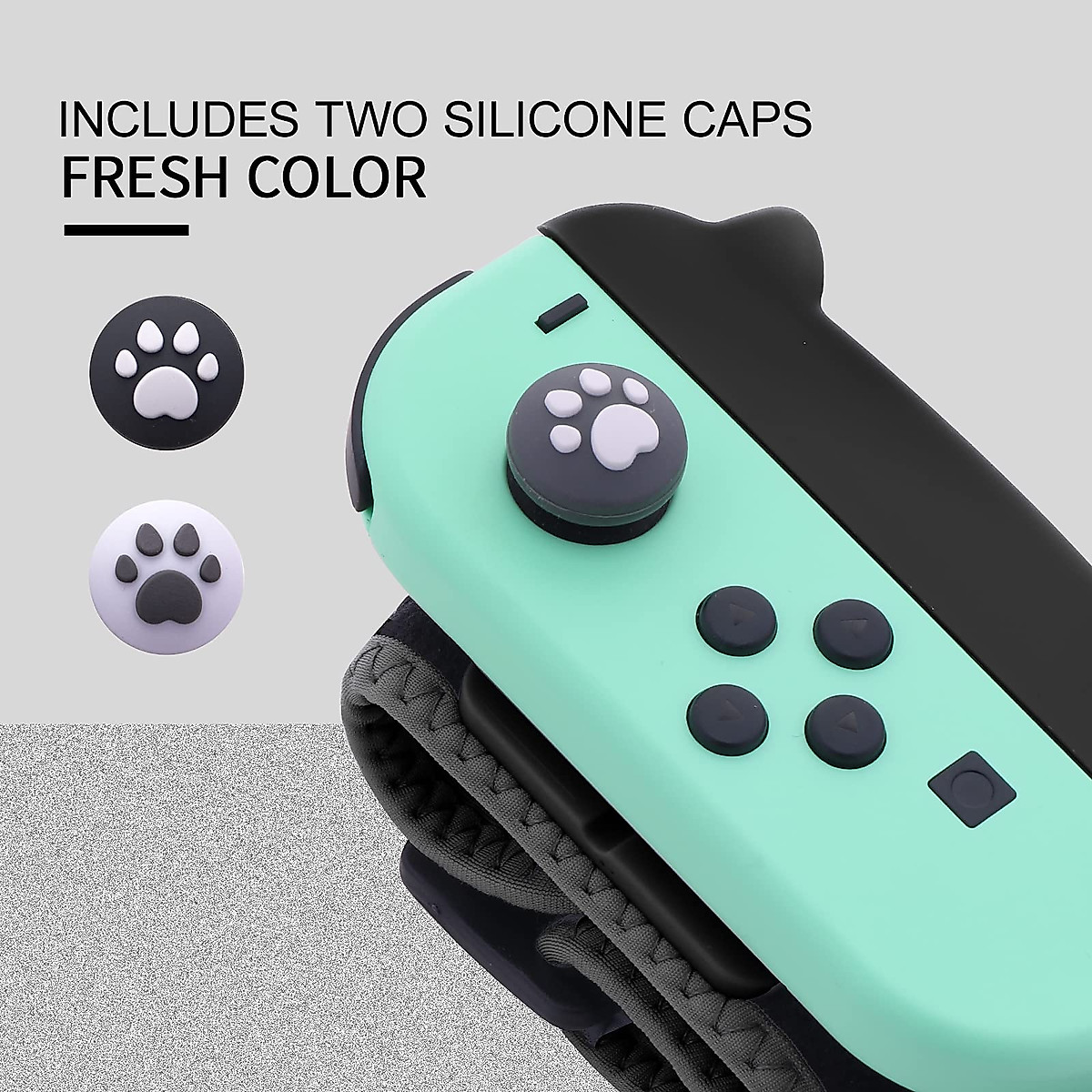 Dance Switch Wristband, Wrist Bands for Dance Switch 2024 2023 2022 2021, Adjustable Elastic Straps for Joy-Cons Controller (2 Packs for Kid) Black