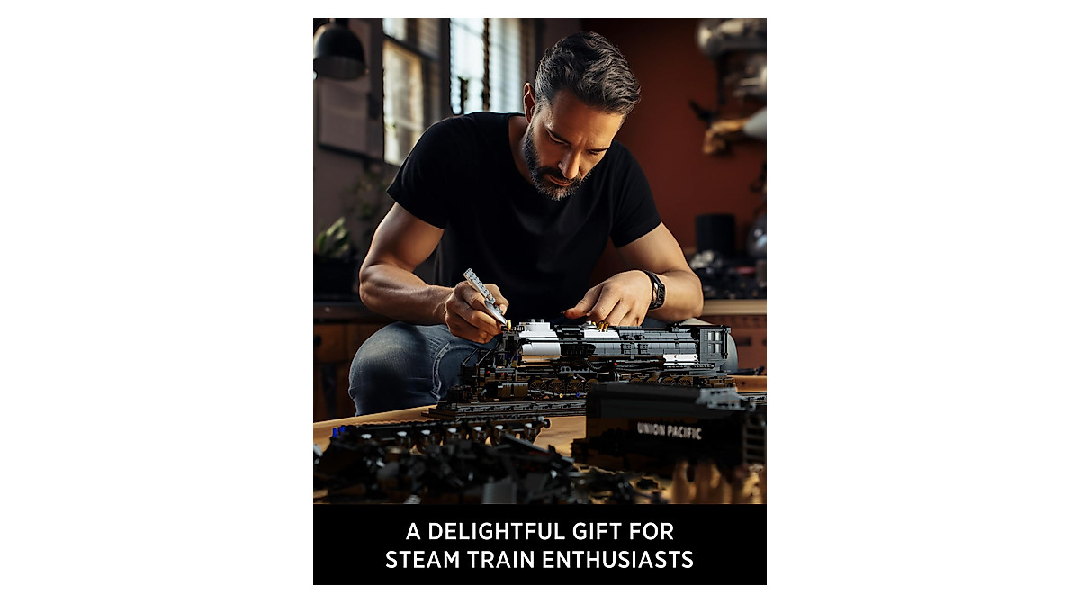 Nifeliz Big Boy Locomotive, Articulated Steam Locomotive Building Block ...