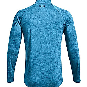 Under Armour Men's Tech 2.0 1/2 Zip-up T-Shirt (XX-Large Tall, Radar Blue/Black - 422)