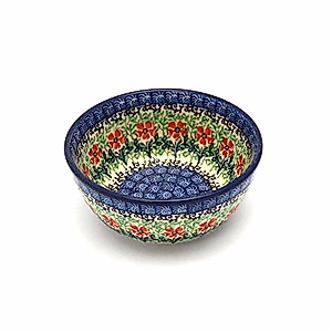 Polish Pottery Bowl - Ice Cream/Dessert - Maraschino