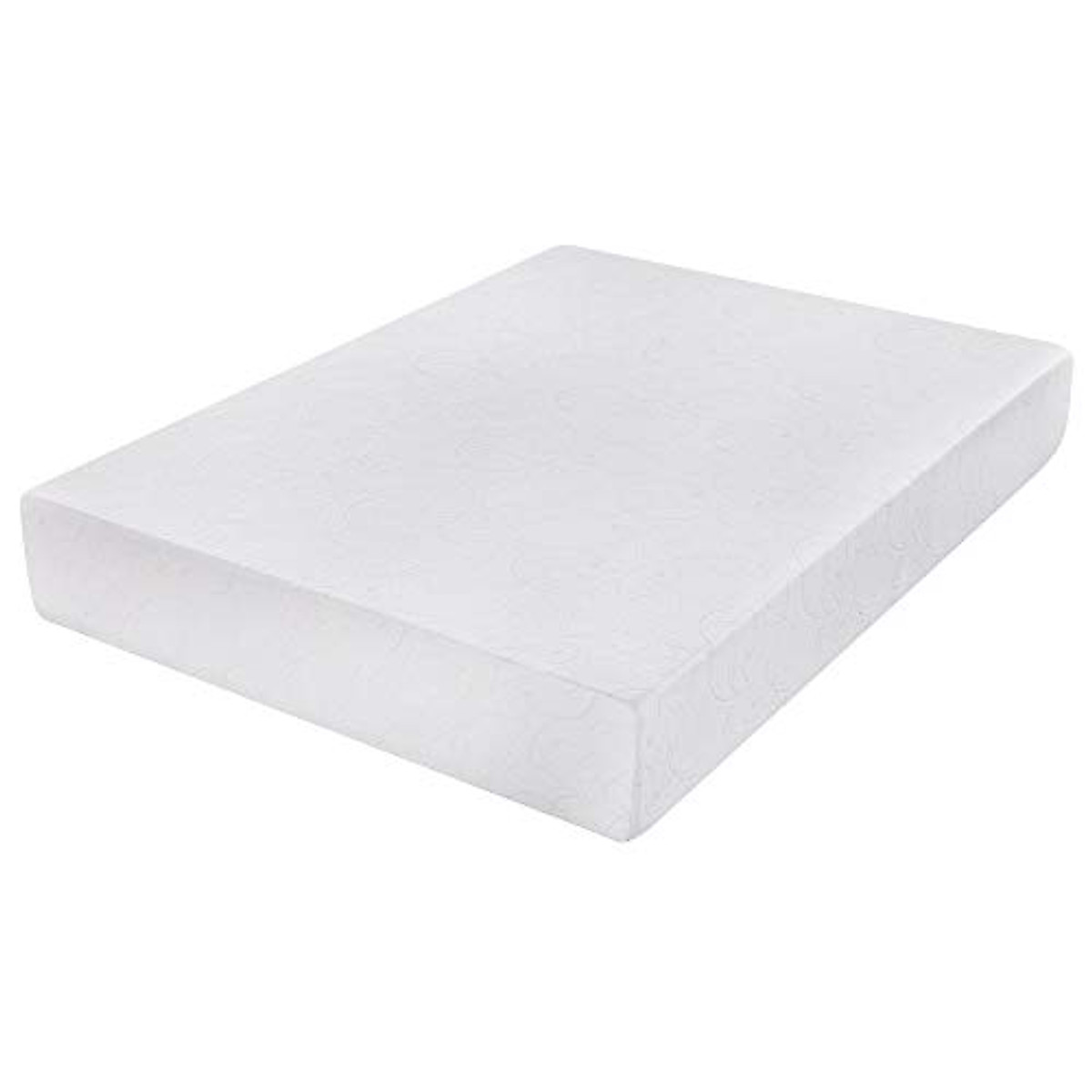 PrimaSleep 11 Inch Dura Gel Deluxe Comfort Memory Foam Mattress, King, White