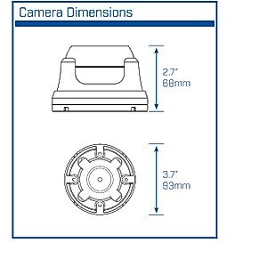 FLIR Digimerge ME323 Outdoor Security Dome Camera, 1MP HD Fixed MPX, 3.6mm, 90ft Night Vision, Works with Lorex, Flir MPX DVR, White (Camera Only)