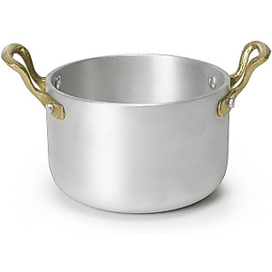 Ballarini ServInTavola 4.3-inch Mini Dutch Oven, Made in Italy,Silver