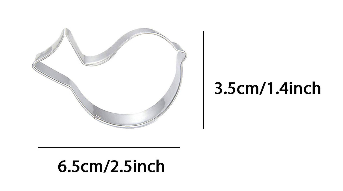 ZDYWY Sparrow Bird Cookie Cutter - Fun & Versatile