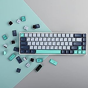 Fogruaden PBT Hammerhead Keycaps, 171 Keycap Set, Double Shot Keycaps, Cherry Profile Custom Keycaps for Cherry Gateron MX Switches Mechanical Keyboard