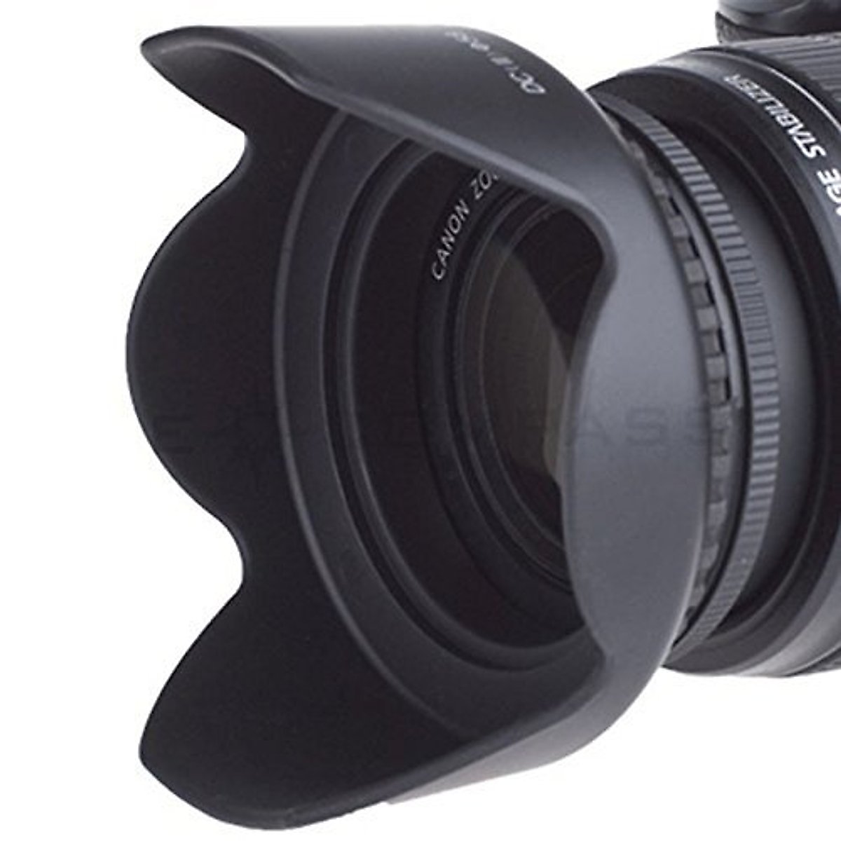 58mm Digital Tulip Flower Lens Hood For Canon Digital EOS Rebel SL1, T1i, T2i, T3, T3i, T4i, T5, T5i EOS60D, EOS70D, 50D, 40D, 30D, EOS 5D, EOS5D Mark III, EOS6D, EOS7D, EOS7D Mark II, EOS-M Digital SLR Cameras Which Has Any Of These Canon Lenses 18-55mm