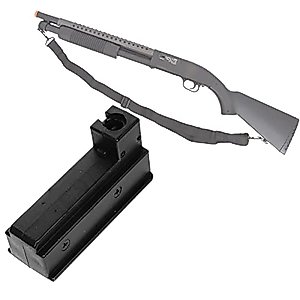Lancer Tactical Airsoft Shotgun Single Shot Pump Action Magazine 16 Rounds