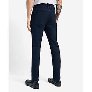 Kenneth Cole Men's Jeans - Slim Fit Stretch Denim - Blue Jeans (Downing, 34x30)