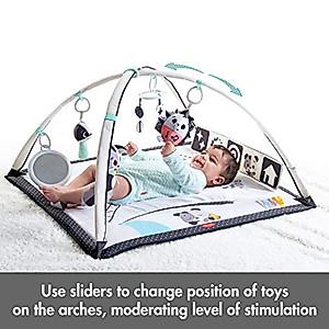 Tiny Love Black & White Gymini Infant Activity Play Mat With-Book, Magical Tales, Deluxe, 1
