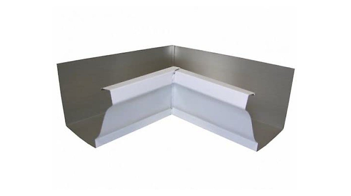 Professional 6" Miter Gutters - Durable Aluminum Design