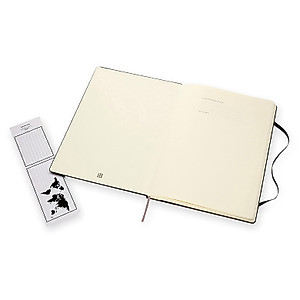 Moleskine Classic Ruled Notebook, Hard Cover and Elastic Closure, 192 Pages, Black, Size A4, 21 x 29.7 cm