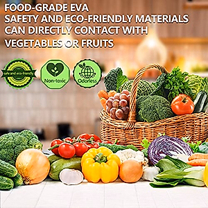 Gantan Clear Shelf Liner 12inch by 30ft Plus 17.5inch by 30ft(2 roll)