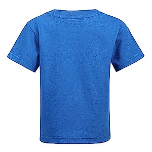 Disney Boys 3 Pack T-Shirts for Toddler and Little Kids – Blue/Grey/White