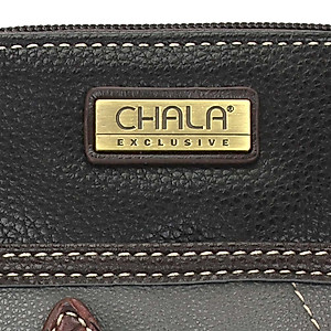 Chala Group Dragonfly Cellphone Crossbody Handbag - Convertable Strap (Grey_ Dragonfly)