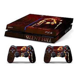 Skin Ps4 Old - Silent Hill - Limited Edition Decal Cover ADESIVA Playstation 4 Slim Sony Bundle