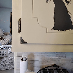 16Pcs Antique Brass Jewelry Box Corner Chest Corner Protector Guard Edge Cover-1.26"x1.26"x0.43"