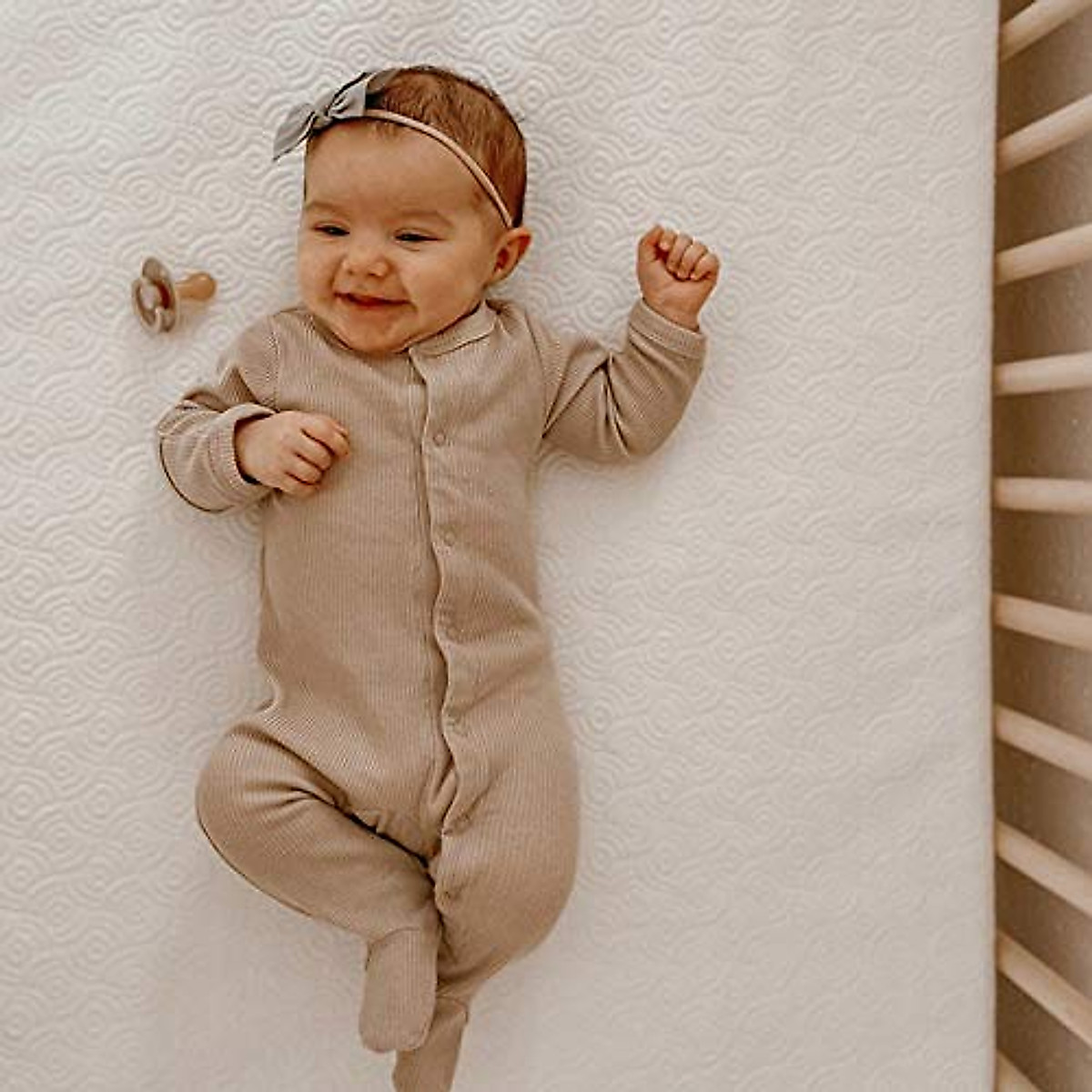 Tempur-Pedic TEMPUR-Dream 2-Stage Waterproof Baby Crib and Toddler Mattress - Made in USA, 52"x28"