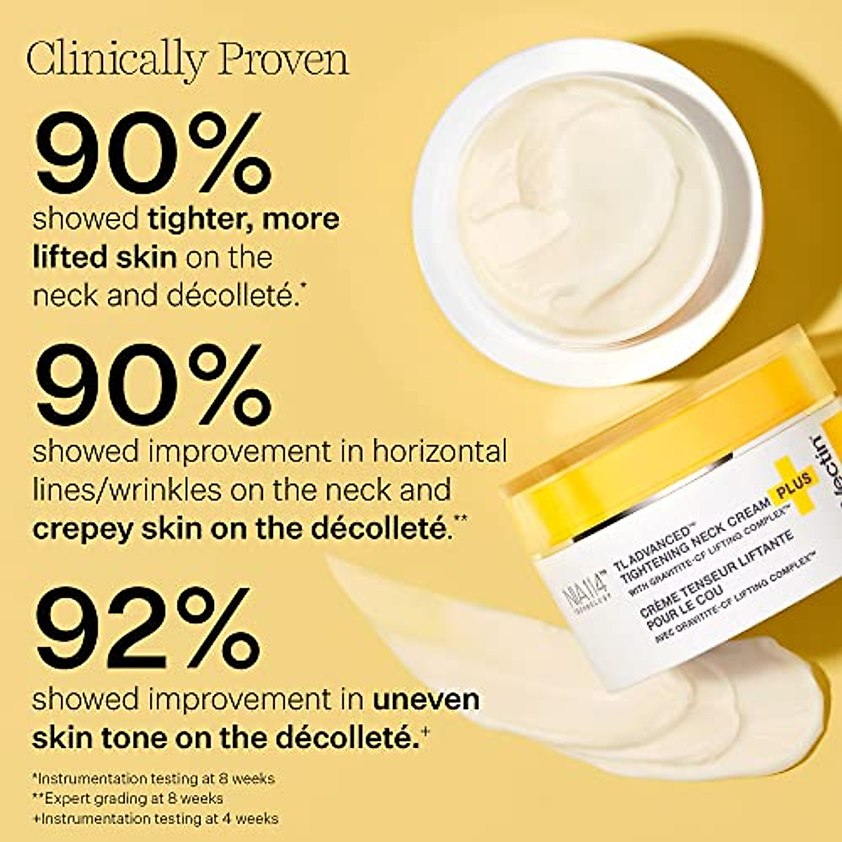 StriVectin Tighten & Lift Advanced Neck Cream PLUS, Anti-Aging Firming & Brightening Complex, 3.4 Fl Oz (Pack of 1)