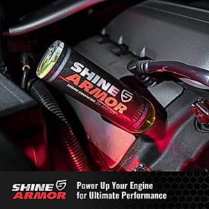 SHINE ARMOR Leather Cleaner & Synthetic Engine Oil Treatment, Cleaner & Conditioner Protector for Couches Car Interior, Reverses Engine Wear and Increases Vehicle Life