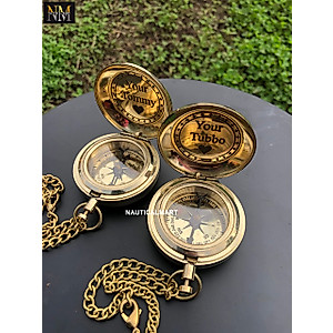 Brass Compass, Your Tommy Compass, Birthday Gifts, Working Compass, Dual Set Compass, MYCT, Dream SMP, Great Gamer Gifts
