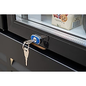 FRICOOL Commercial 3 Glass Door Merchandiser Refrigerator-Upright Beverage Cooler with LED Lighting