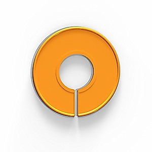 discount sizing Clothing Rack Size Dividers Blank Round 8 Colors- 48 Pack