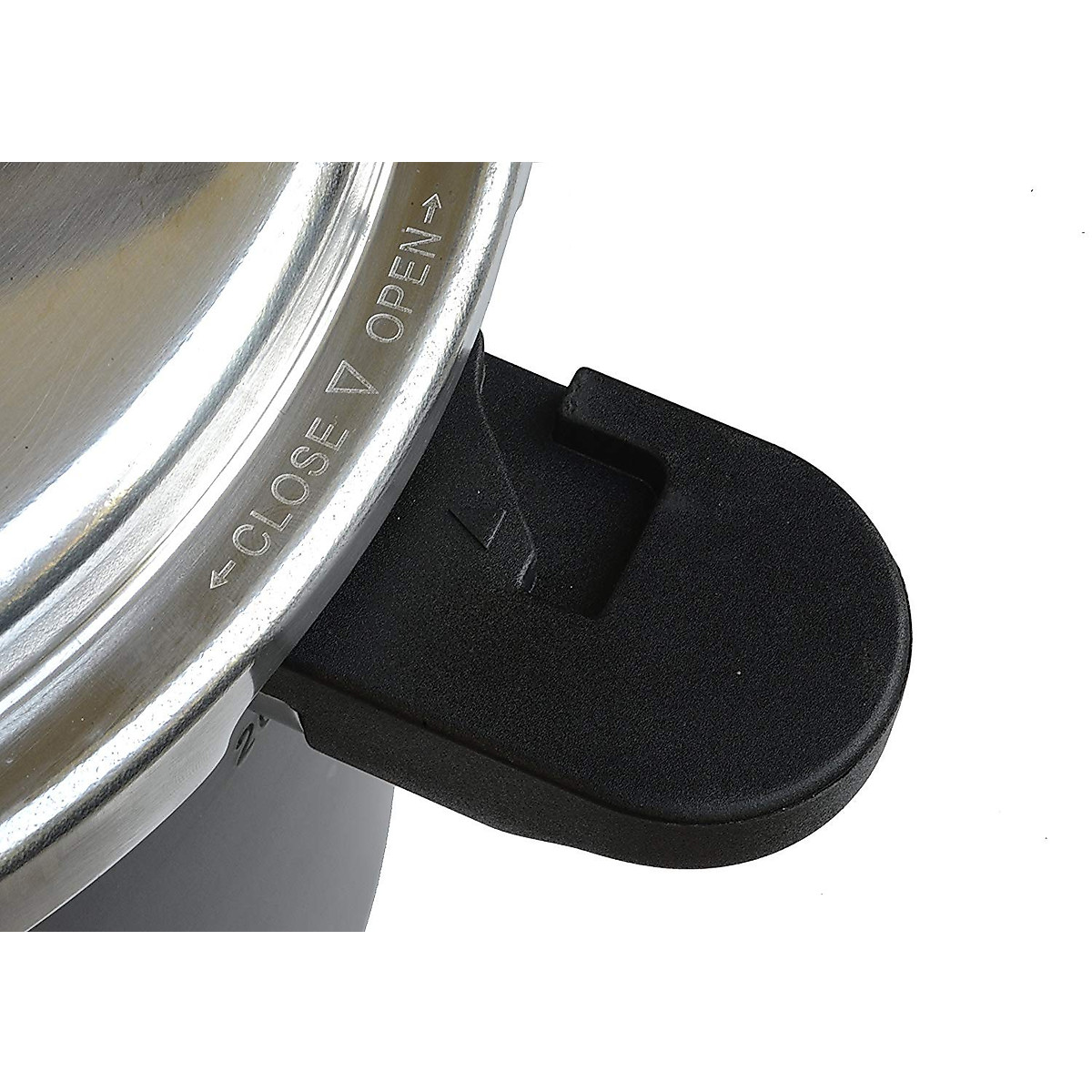 Granite Ware Pressure Canner and Cooker/Steamer, 7 Pint Jars or 8 Half-Pint Jars, 12-Quart, Black