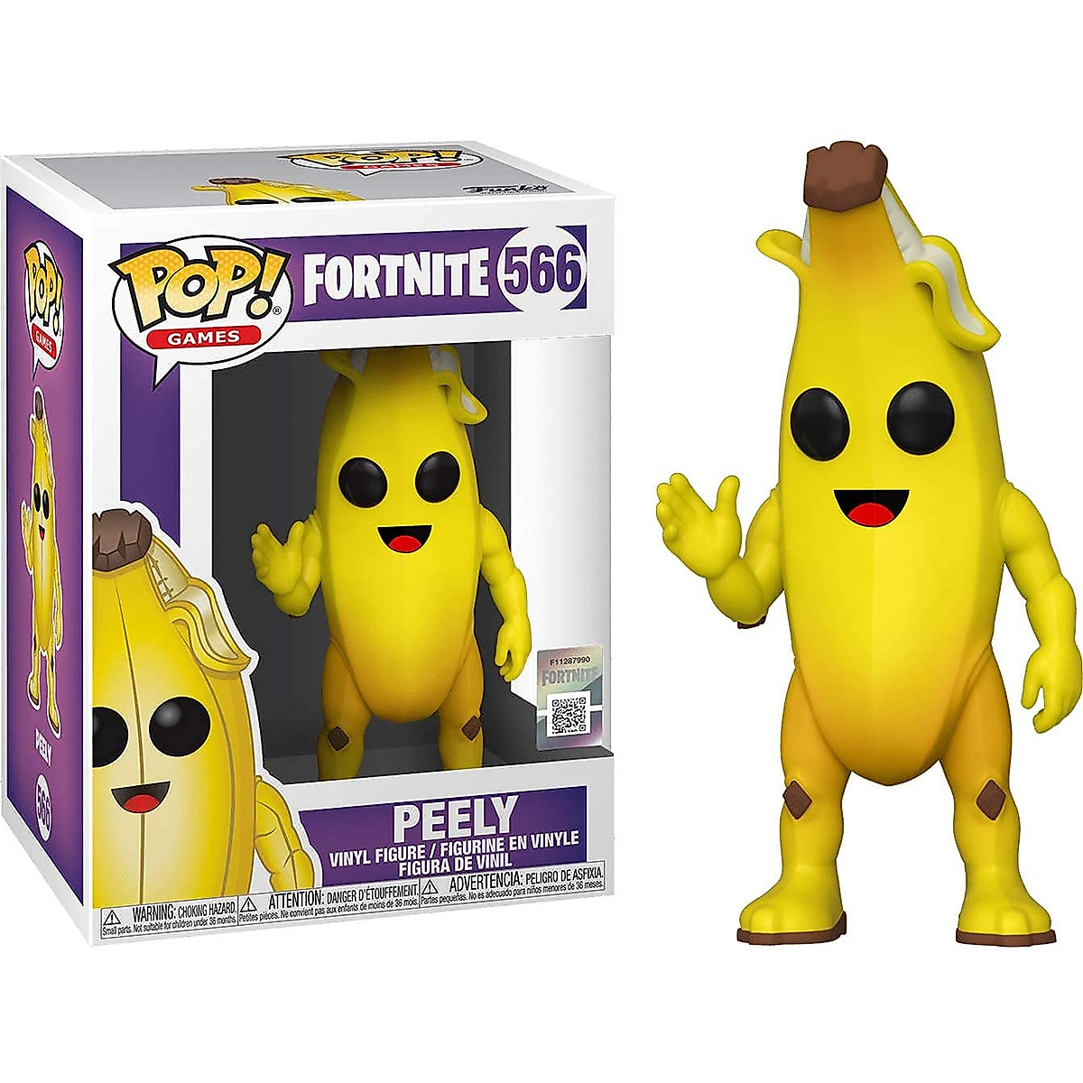 Fortnite - Peely Funko Pop! Vinyl Figure (Bundled with Compatible Pop Box Protector Case)