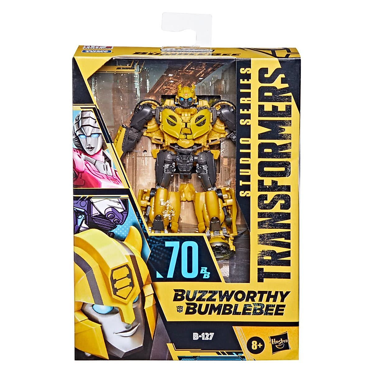 Transformers Buzzworthy Bumblebee Studio Series B-127 Deluxe Action Figure, (133108)