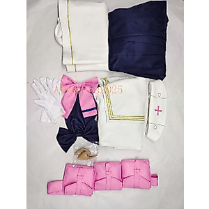 HJMAX MomoTalk Cosplay Costume Halloween Carnival Costume (Female XXL)