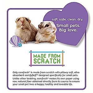 Carefresh Dust-Free Sea Glass Natural Paper Small Pet Bedding with Odor Control, 50 L