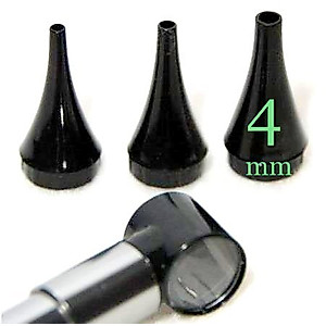 60 Count - Dr Mom 4 mm Disposable Otoscope Specula - Premium Quality for Dr Mom Third Generation Slimline and Original Model otoscopes ONLY
