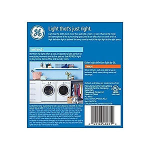 GE Refresh 40-Watt EQ CA10 Daylight Dimmable Candle Bulb Light Bulb (3-Pack)