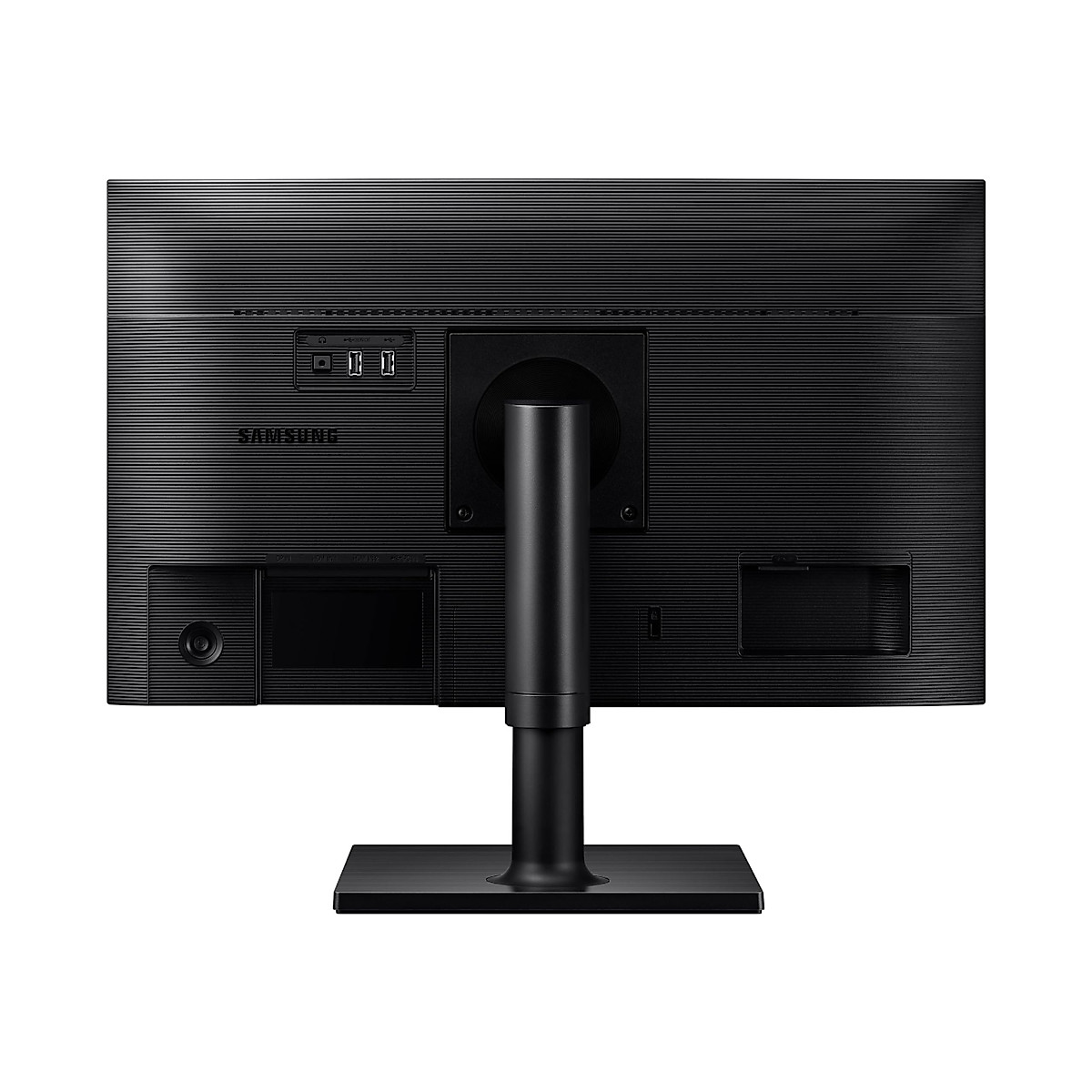 SAMSUNG FT45 Series 24-Inch FHD 1080p Computer Monitor, 75Hz, IPS Panel, HDMI, DisplayPort, USB Hub, Height Adjustable Stand, 3 Yr WRNTY (LF24T454FQNXGO),Black