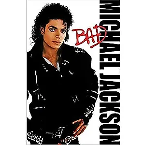 Gorgeous Collection Michael Jackson (Bad) poster | Unframed/Frameable 12'' x 16''
