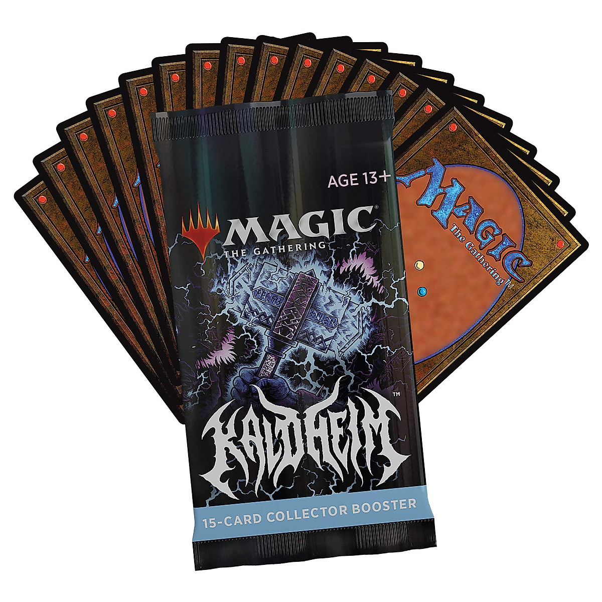 Magic: The Gathering Kaldheim Collector Booster Pack | 15 Magic Cards