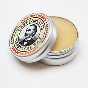 Captain Fawcett Expedition Strengh Sandalwood Moustache Wax 15 ml