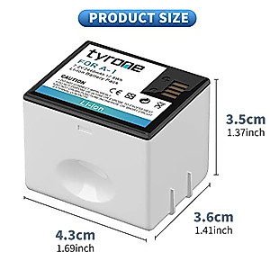 tyrone Arlo Pro Battery Replacement，Rechargeable Li-ion Batteries for Arlo Pro, 7.2V 2440mAh Replacement Battery Compatible with Arlo Pro/Arlo Pro 2 Camera VMA4400