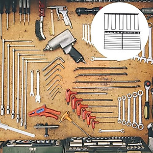 SOESFOUFU 1 Set Black Iron Tool Organization Home Tool Storage Holder Heavy Duty Tool Holder Tool Holder