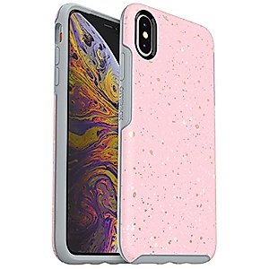 OtterBox Symmetry Series Hybrid Case for Apple iPhone Xs Max - On Fleck / Pink