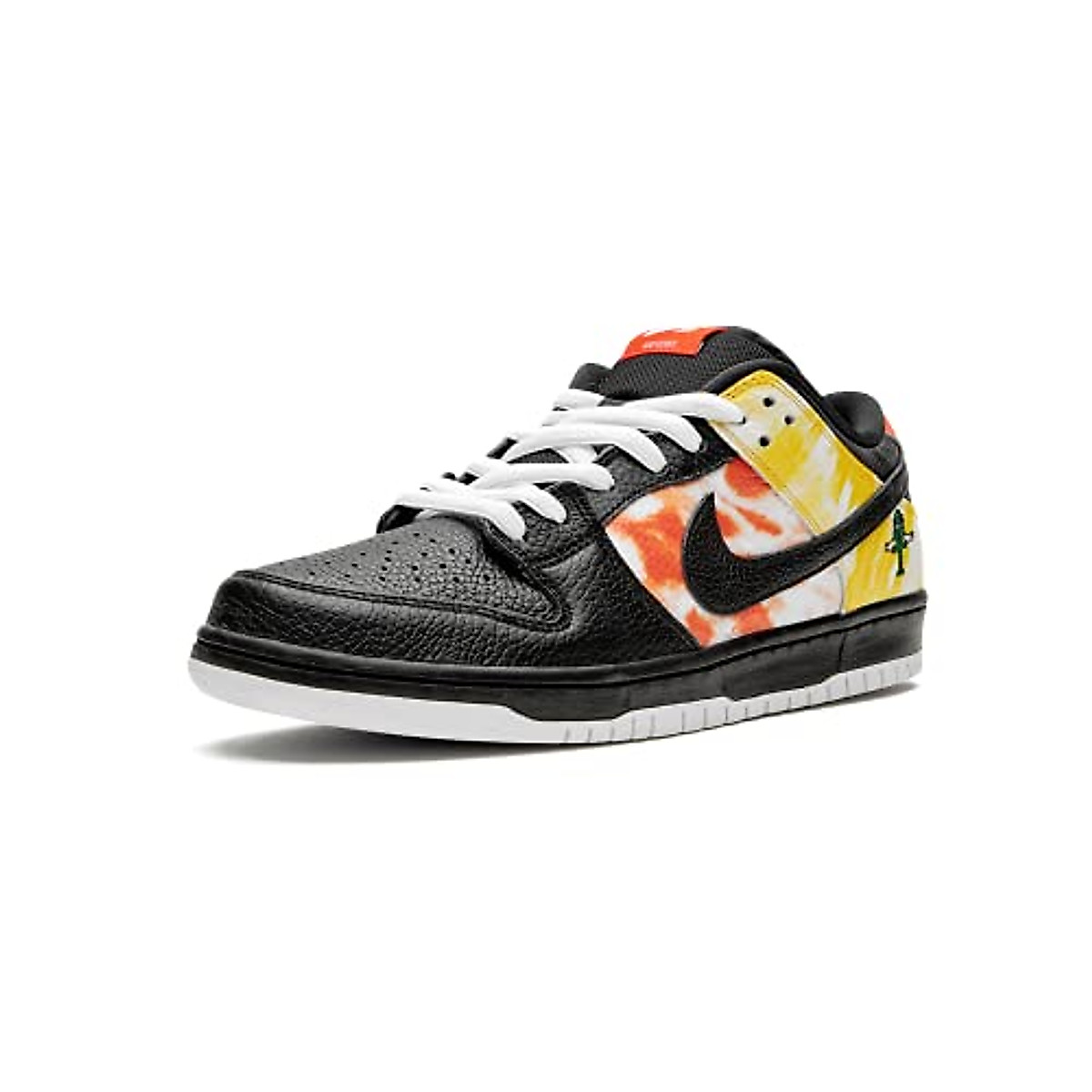 Nike Mens Sb Dunk Low Tie-Dye Rayguns 2019 - Black/Orange-flash Bq6832 001 Size - 10.5