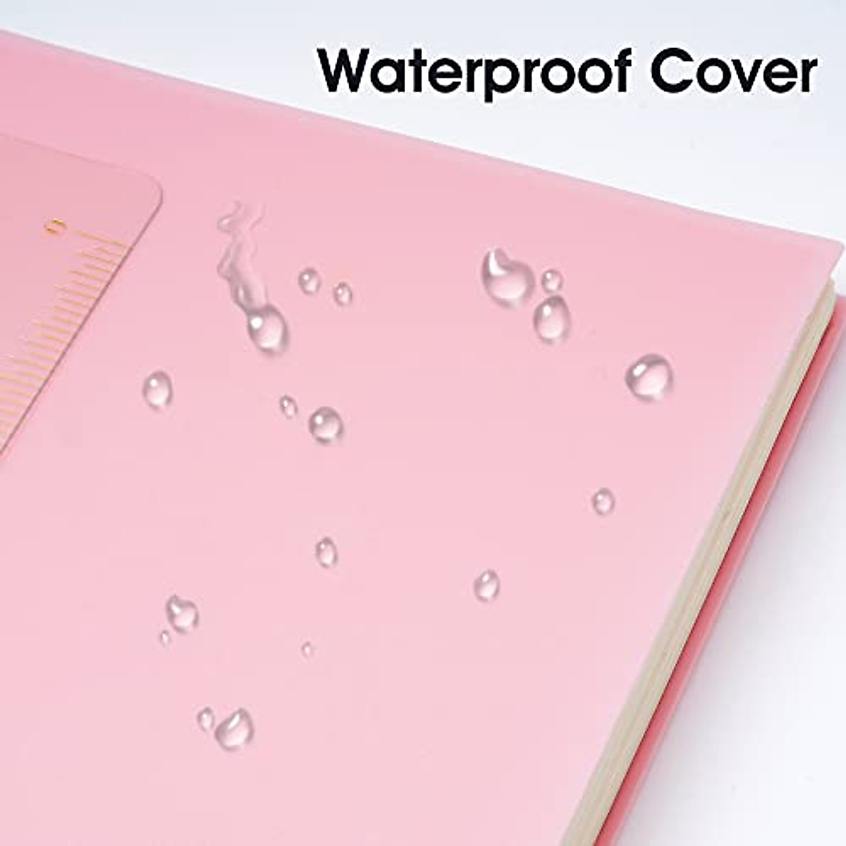 Spiral Notebook College Ruled A5 Spiral Bound Journal 160 Pages Thick Paper Plastic Hardcover Spiral Notebook 5x7 Wire Bound Notebooks for Note Taking School Office Supplies,Pink